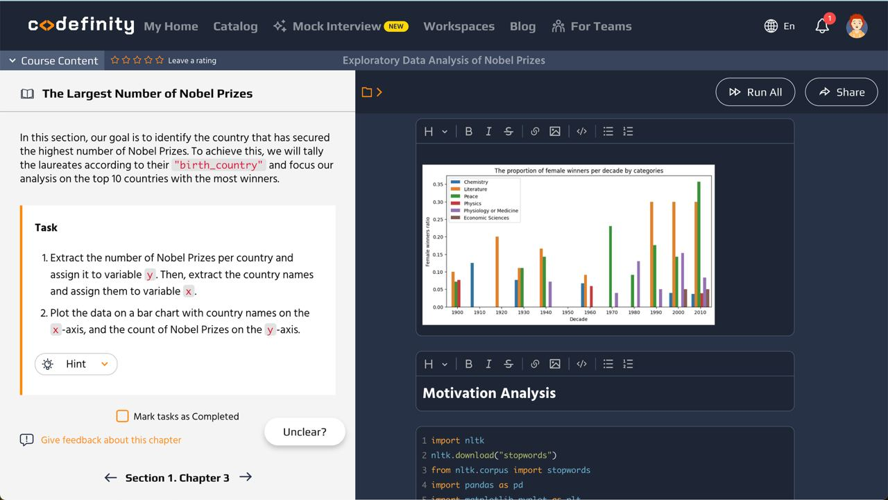 Why people choose Codefinity for their career?